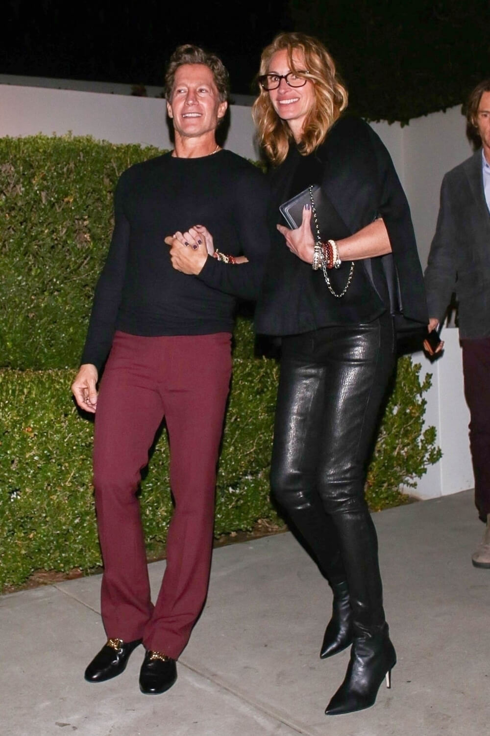 Julia Roberts attends Pre-Oscar Party - Leather Celebrities