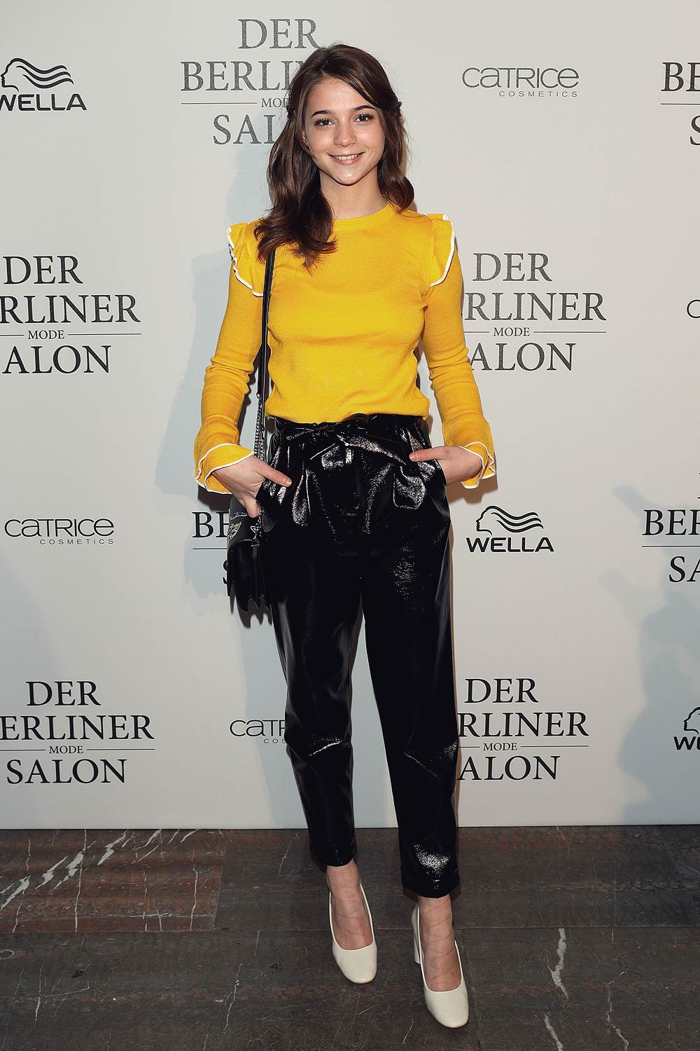 Lisa-Marie Koroll attends the group presentation - Leather Celebrities