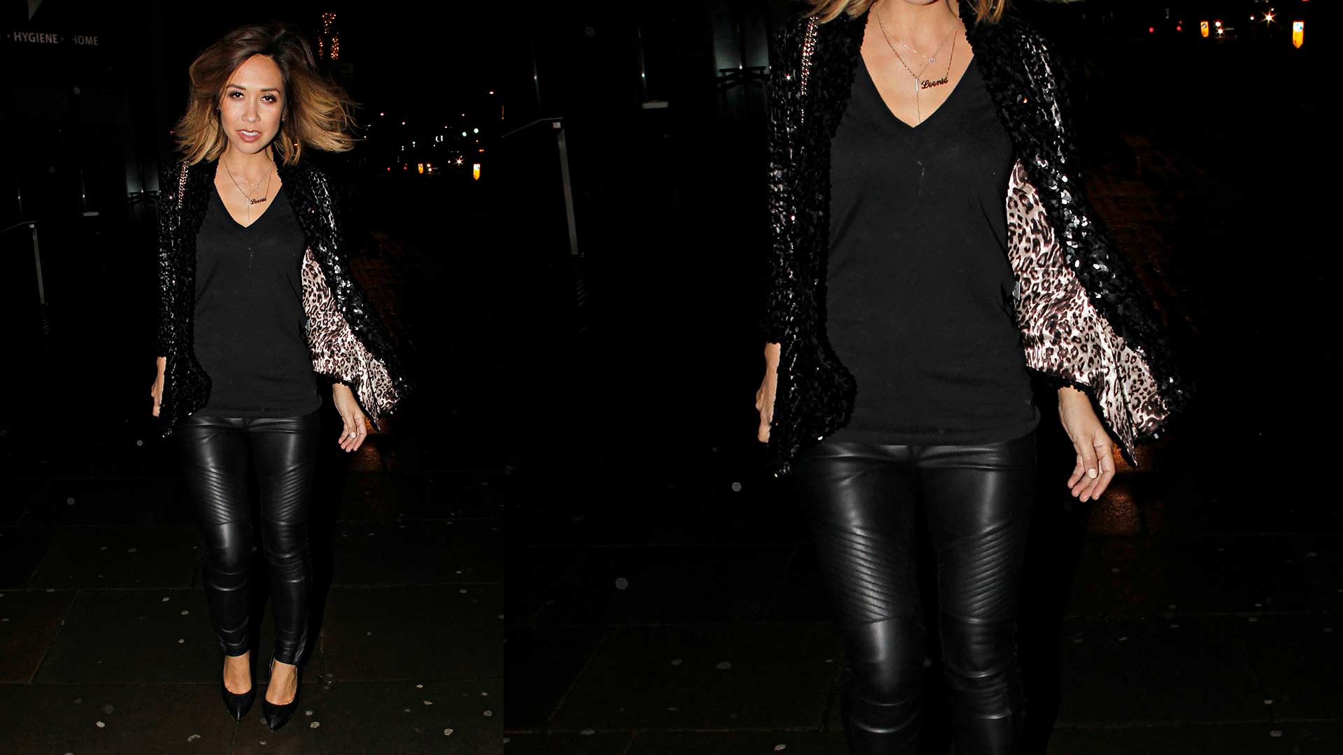 Myleene Klass at The Roundhouse - Leather Celebrities