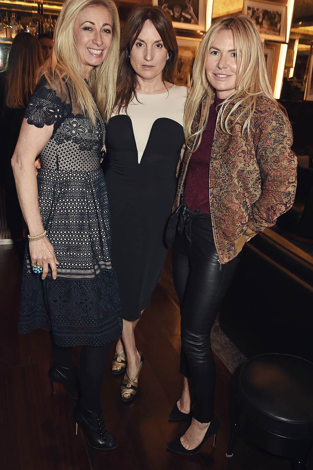 Sam Heyworth attend a cocktail party - Leather Celebrities